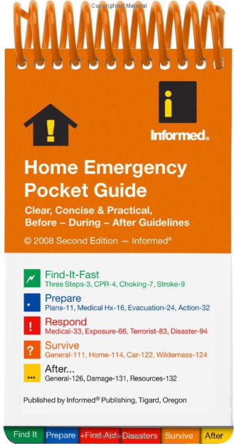 Pawmark Home Emergency Pocket Guide, Books Other